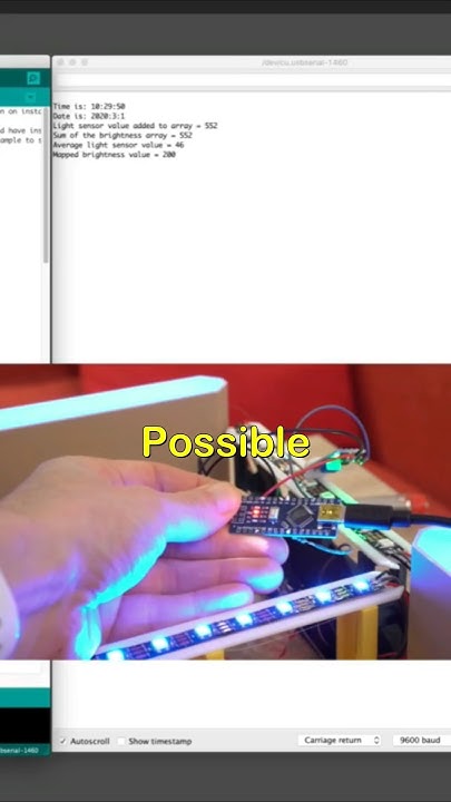 DIY shelf with a hidden clock using #arduino by @DIYMachines - YouTube