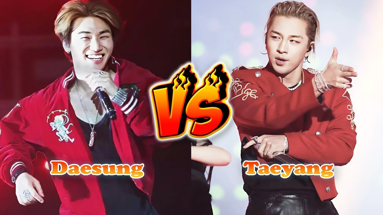 Daesung (BIG BANG) VS Taeyang (BIG BANG) Transformation 2025 ⭐ From ...
