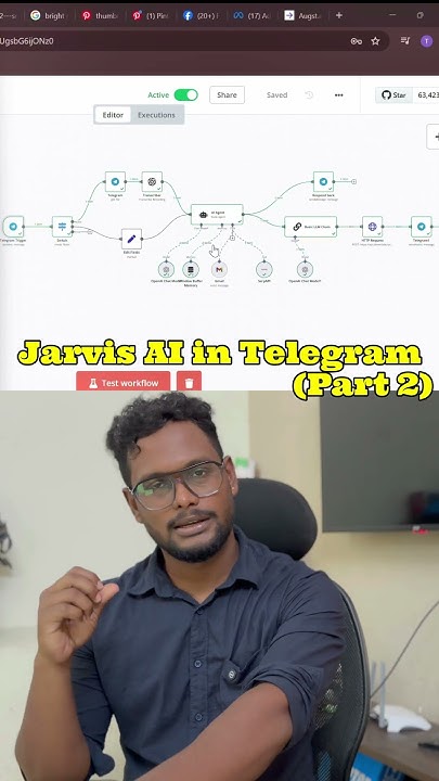 🗣️ n8n 5 Series | Jarvis AI Voice Assistant - Part 2 🚀#ai #n8n # ...