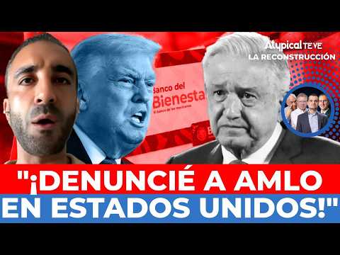 ¡ENTREGA PRUEBAS EN EUA! Simón Levy denuncia a AMLO por fraude en el Banco del Bienestar