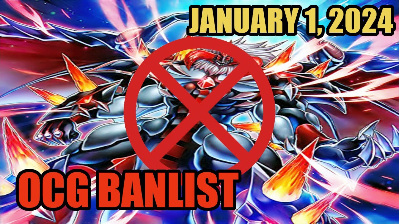 YUGIOH JANUARY 2024 OCG BANLIST REACTION/REVIEW!!! - YouTube