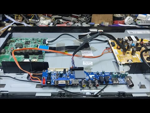 Samsung 24 inch Led New input card installation