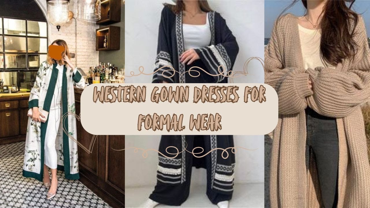 Western gown dresses for formal wear . | western wear designs . - YouTube