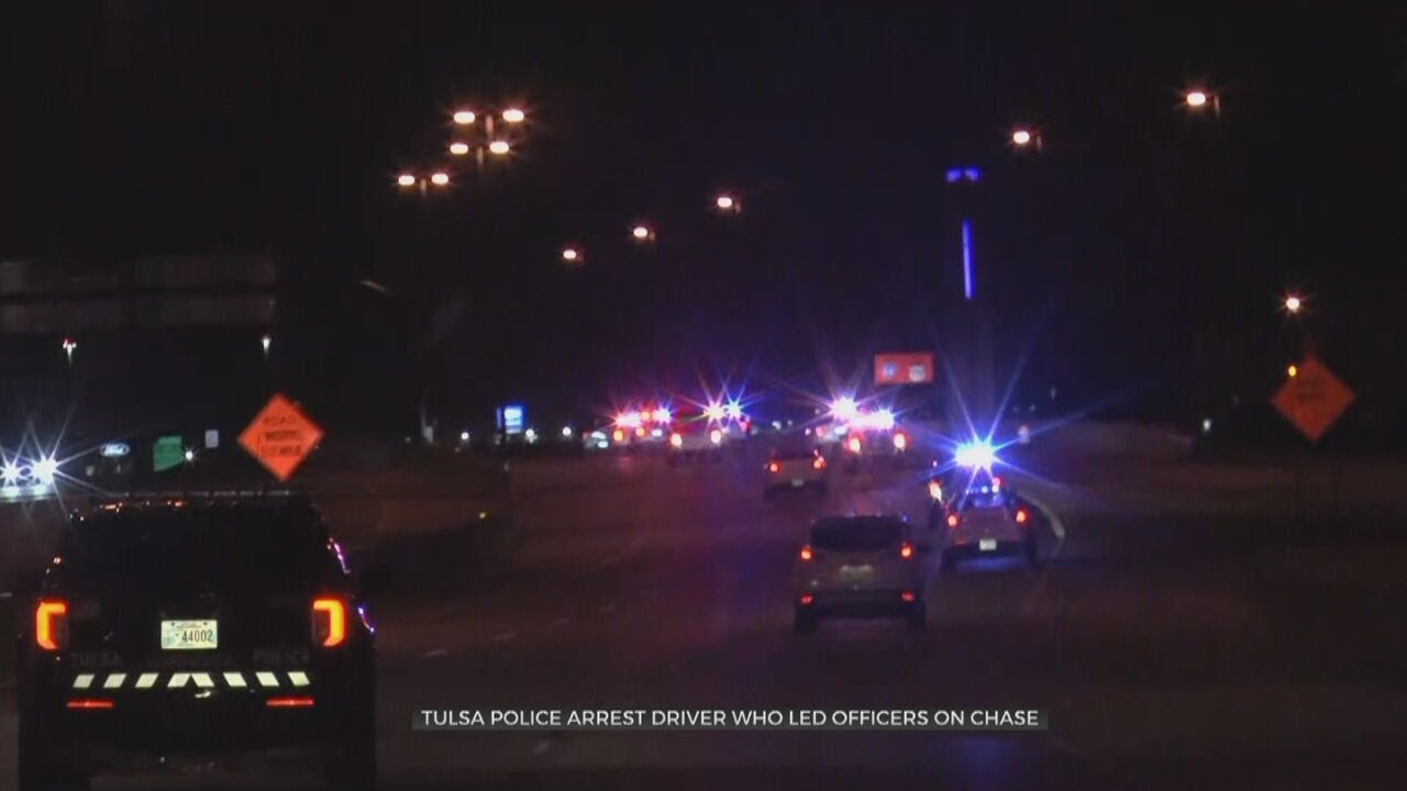 1 In Custody After Early-Morning Chase With Tulsa Police - YouTube