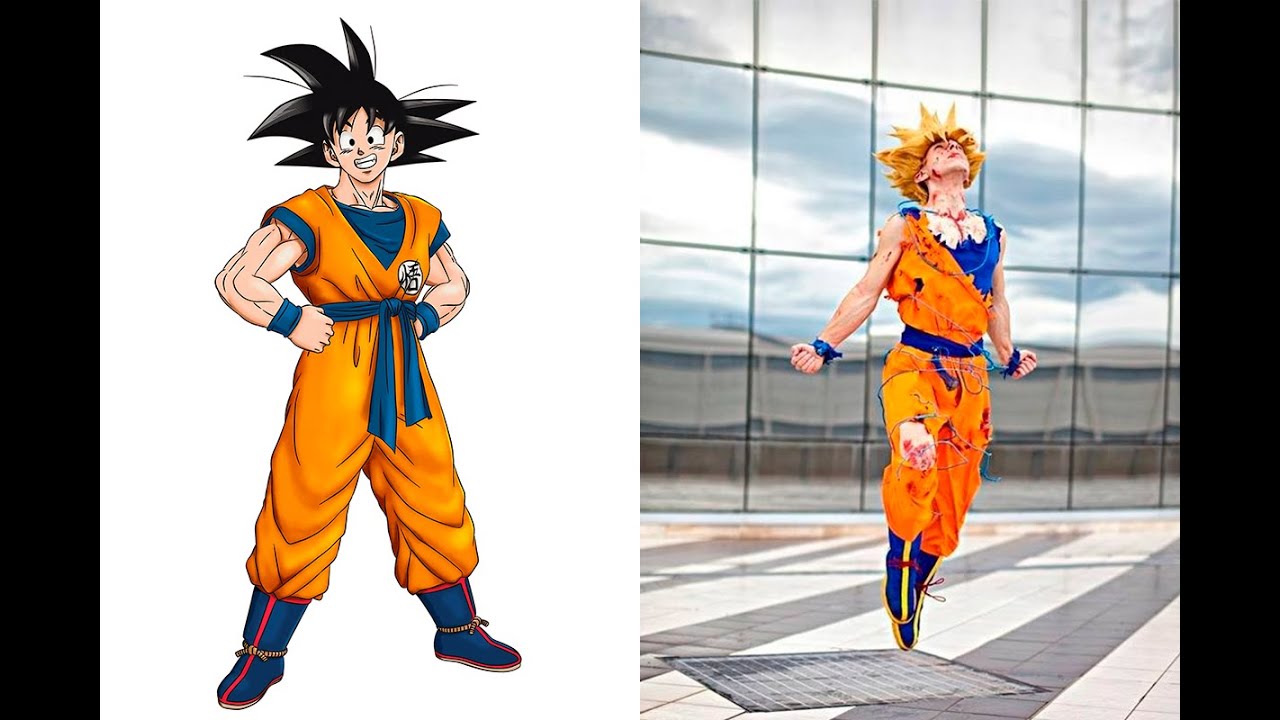Characters from Dragon Ball in REAL LIFE - cosplay - YouTube