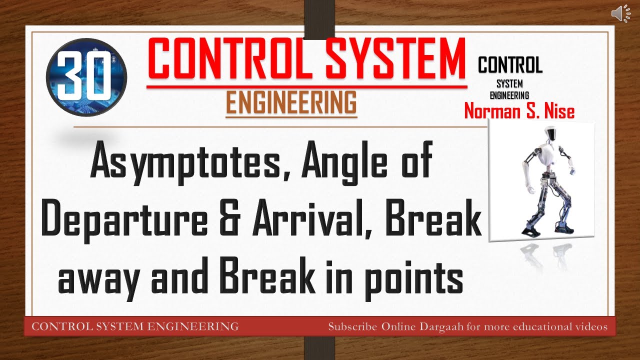 LEC 30-Asymptotes, Angle of Departure & Arrival, Break away and Break ...