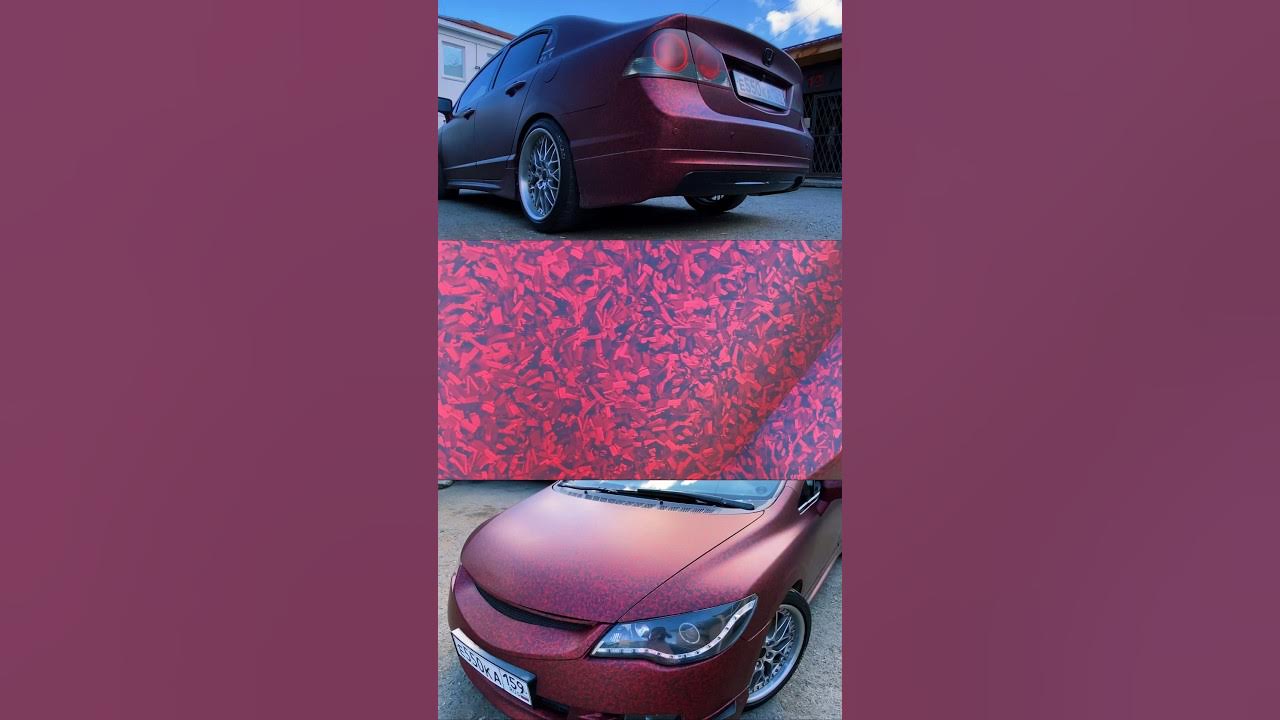 Виниловая пленка «Кованый карбон» #винил #detailing #виниловаяпленка # ...