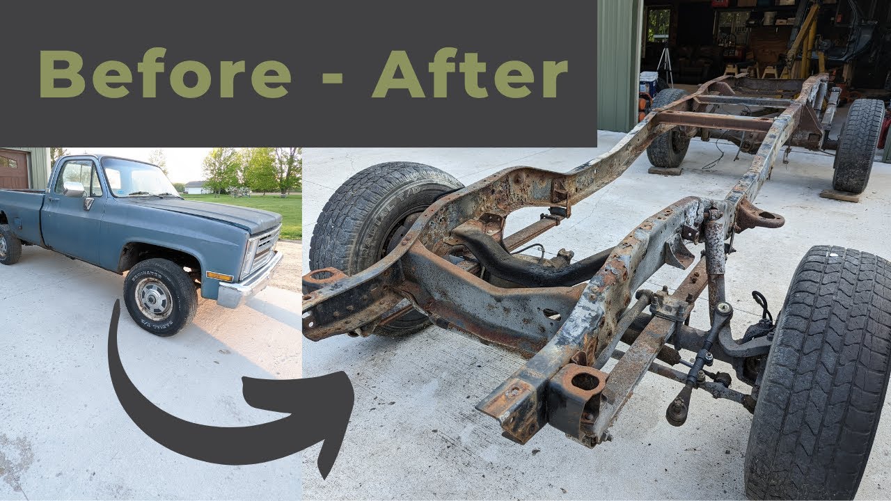 Squarebody Restoration Complete Tear Down - YouTube