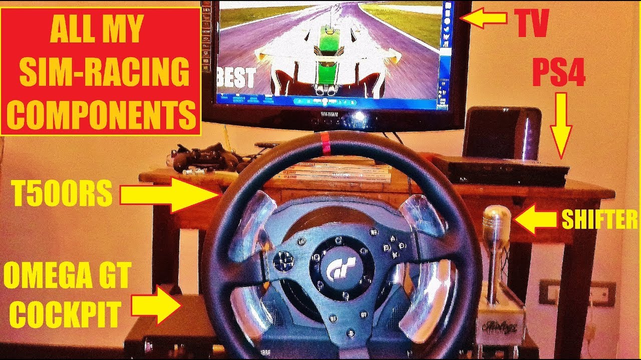 All the components of my Sim-Racing office! - YouTube