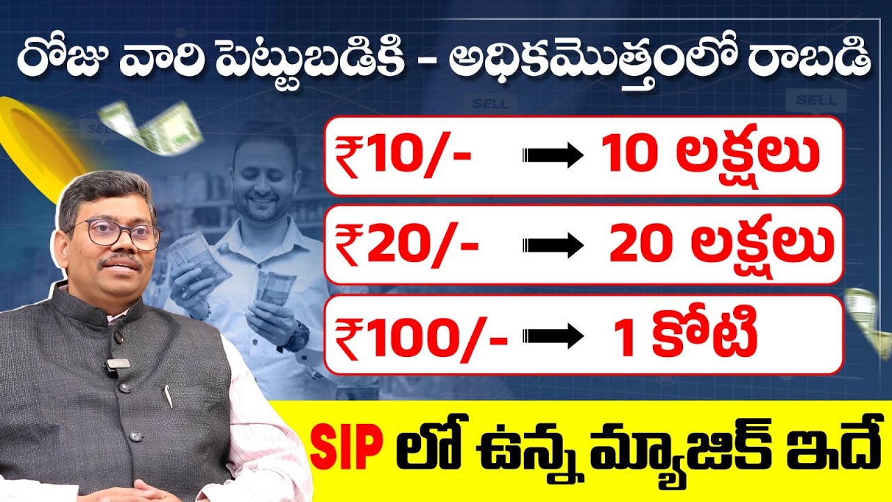 Mutual Funds SIP Investment Plan in Telugu | Daily SIP Investment Plans ...