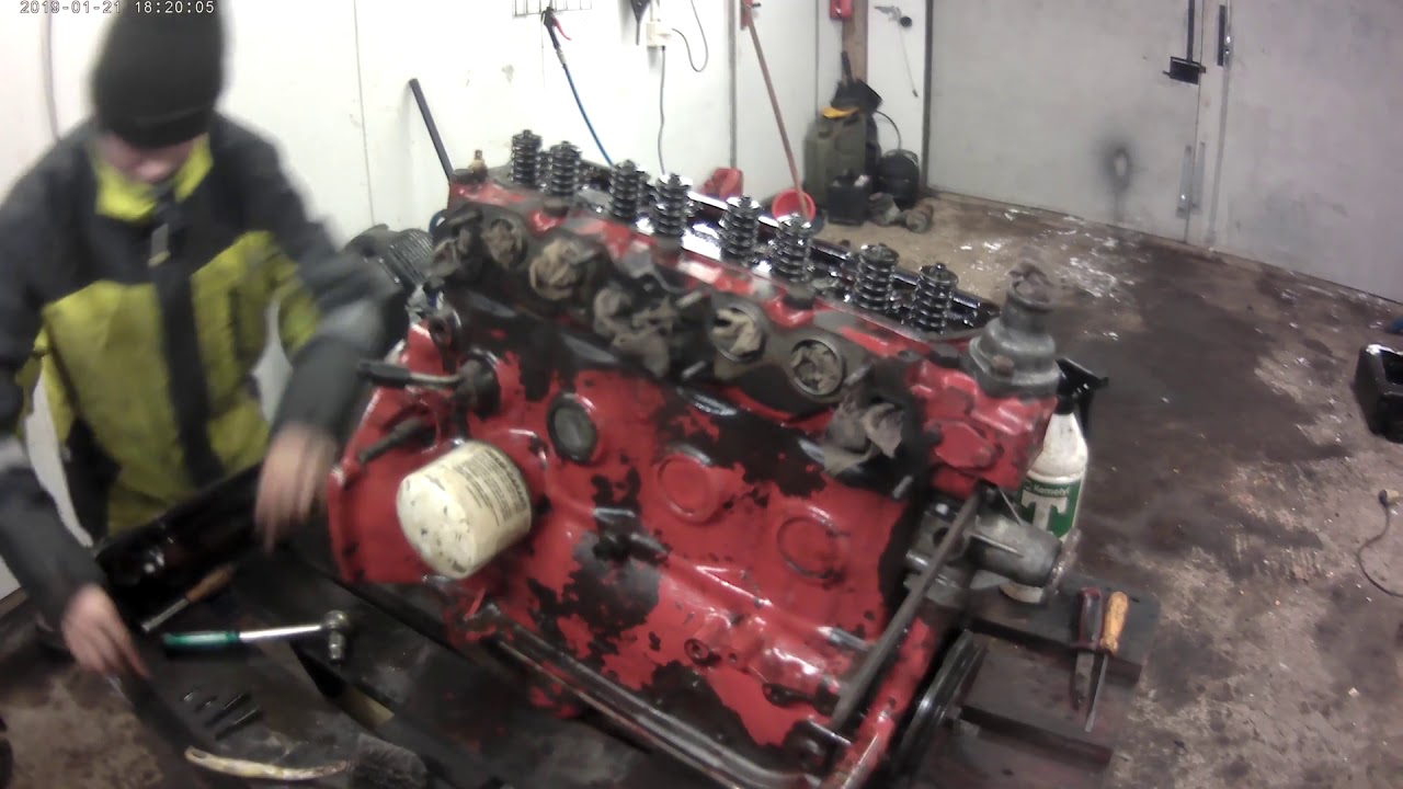 Renovering Volvo B20 Del1 - YouTube