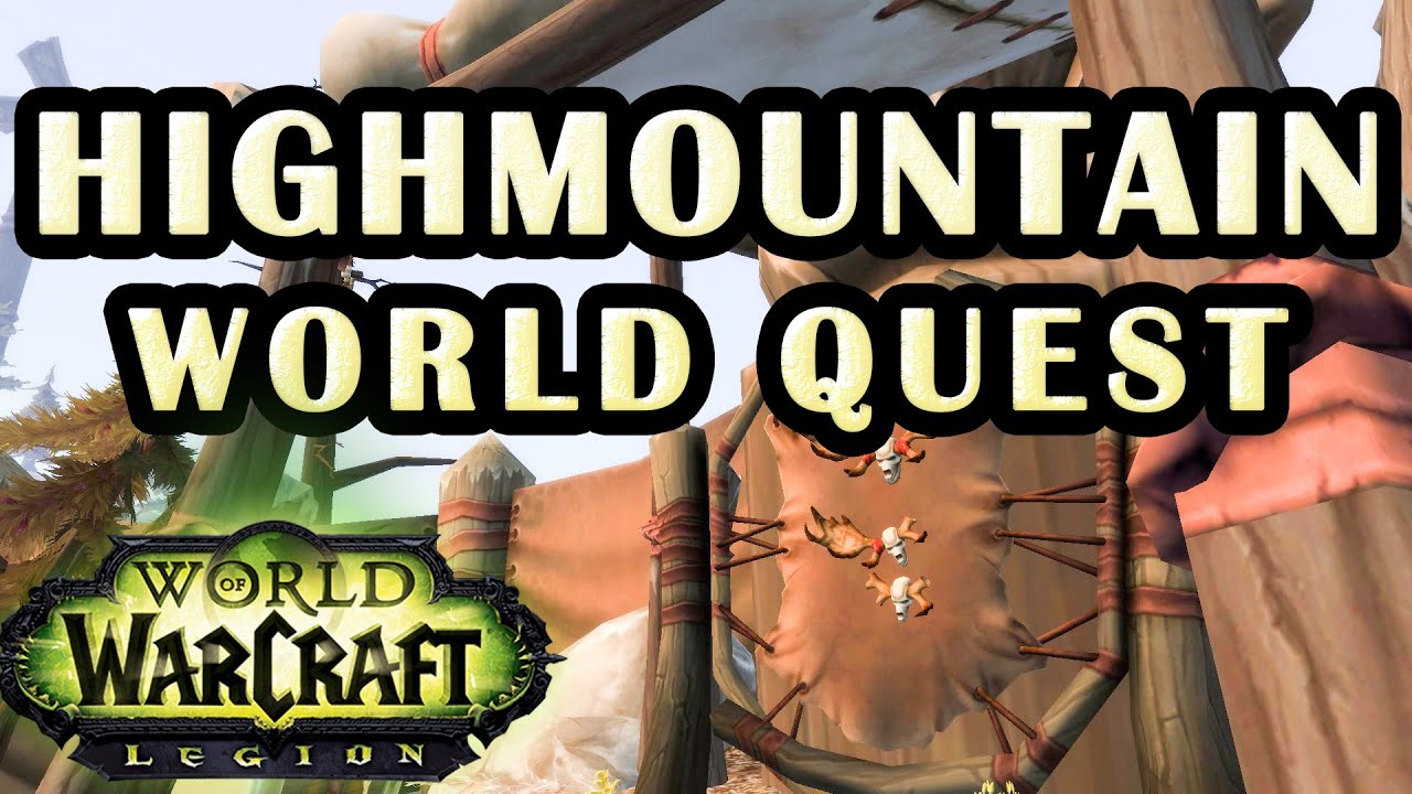 Warden Tower Assault: Nightwatcher's Perch WoW World Quest - YouTube