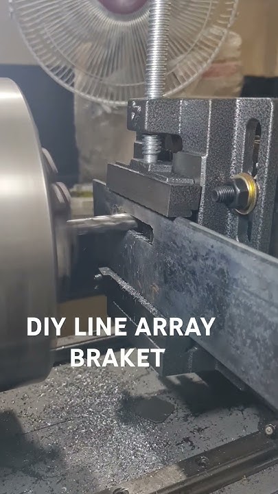 line array braket - YouTube