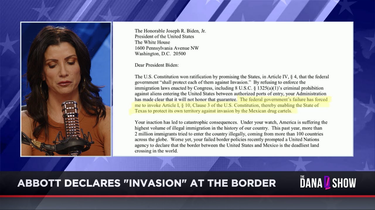 BORDER "INVASION" DECLARED: Dana Radio LIVE 09.21.23 - YouTube