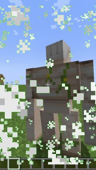 Iron Golem Recipe 🤯🦾 #irongolem #minecraft - YouTube