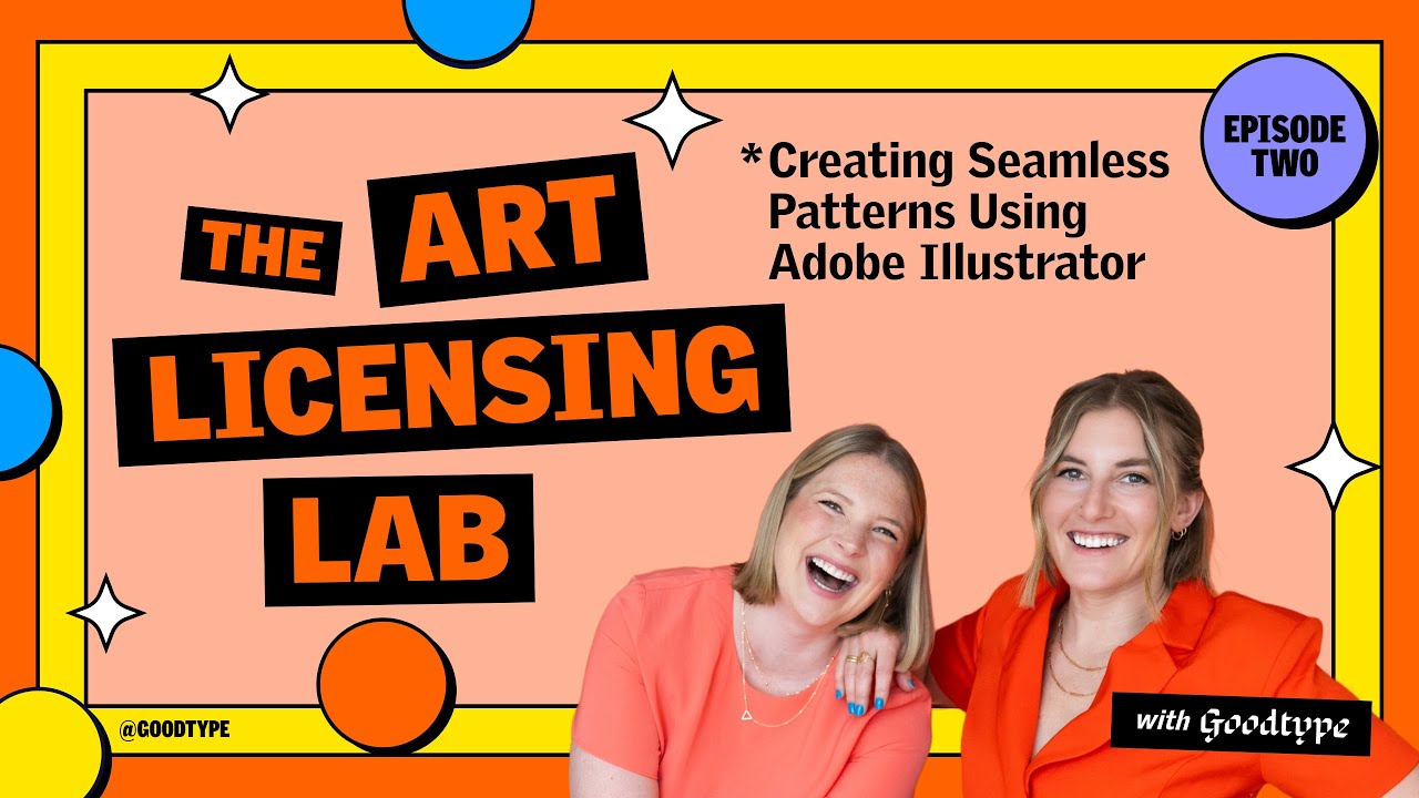 Creating Seamless Patterns in Adobe Illustrator | The Art Licensing Lab ...