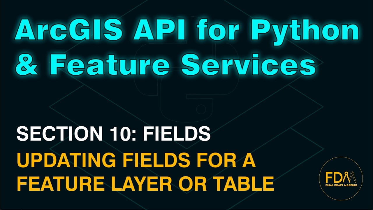 Update Fields in a Feature Layer or Table in ArcGIS Online with the ...