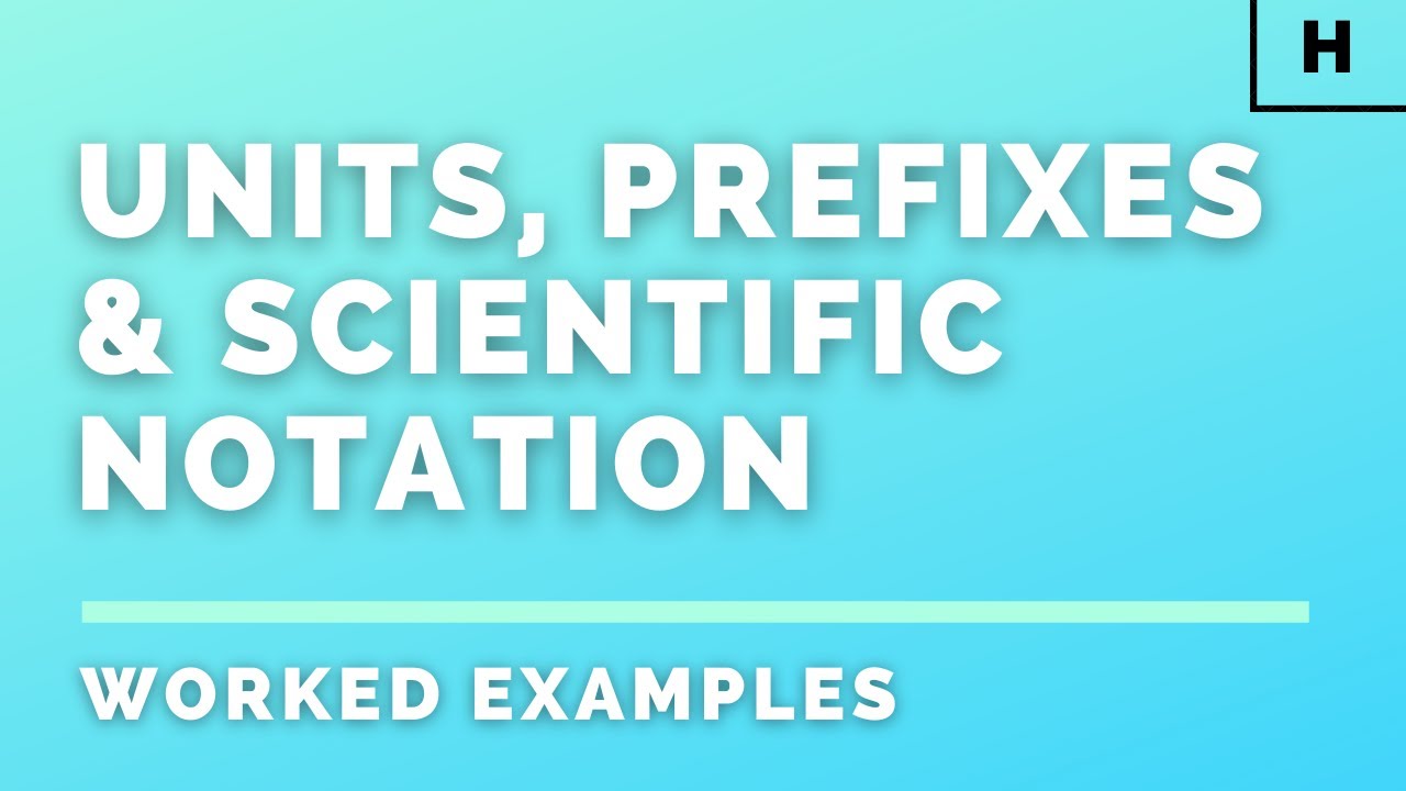 Higher Physics | Introduction | Units, Prefixes & Scientific Notation ...
