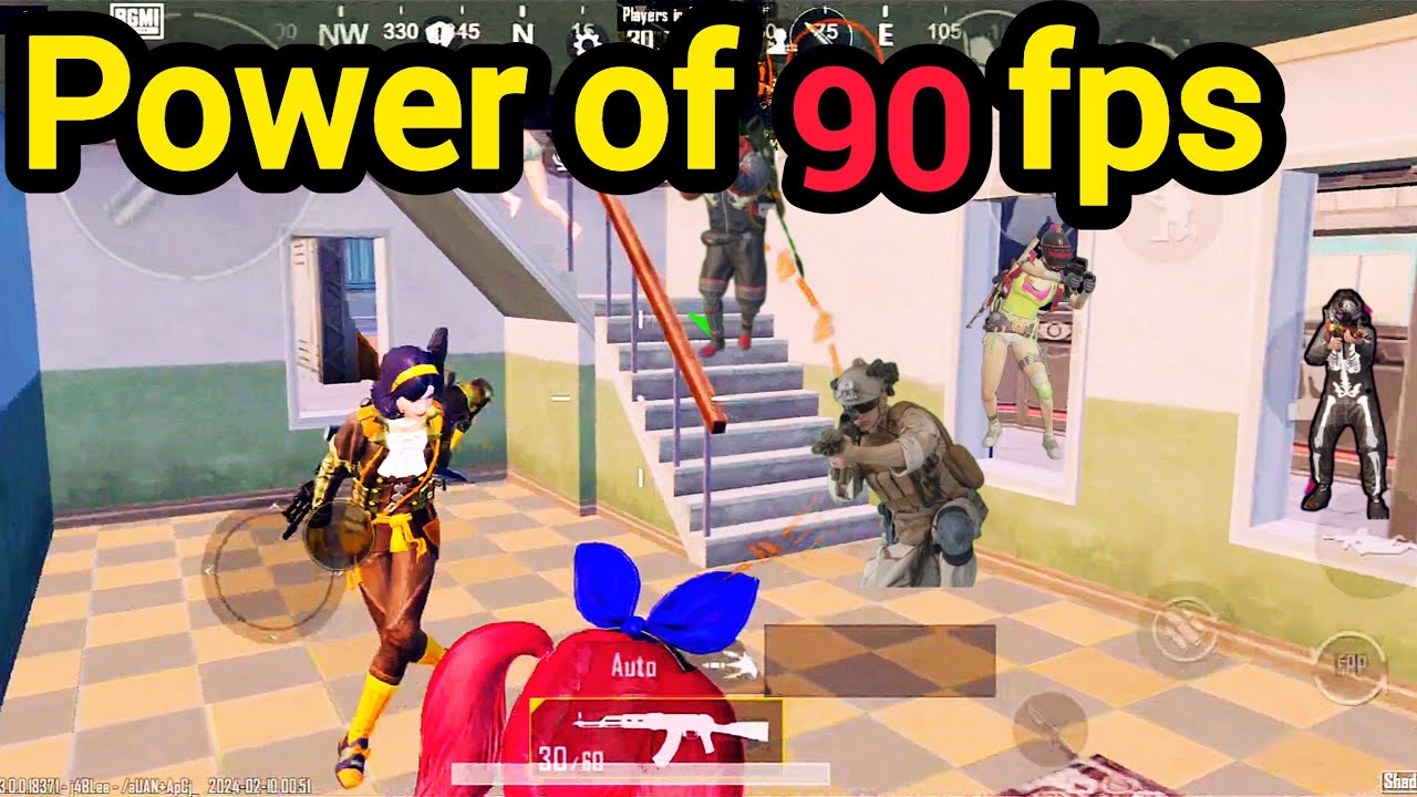 new power of 90 fps #90fps #power #bgmi #rushgameplay - YouTube