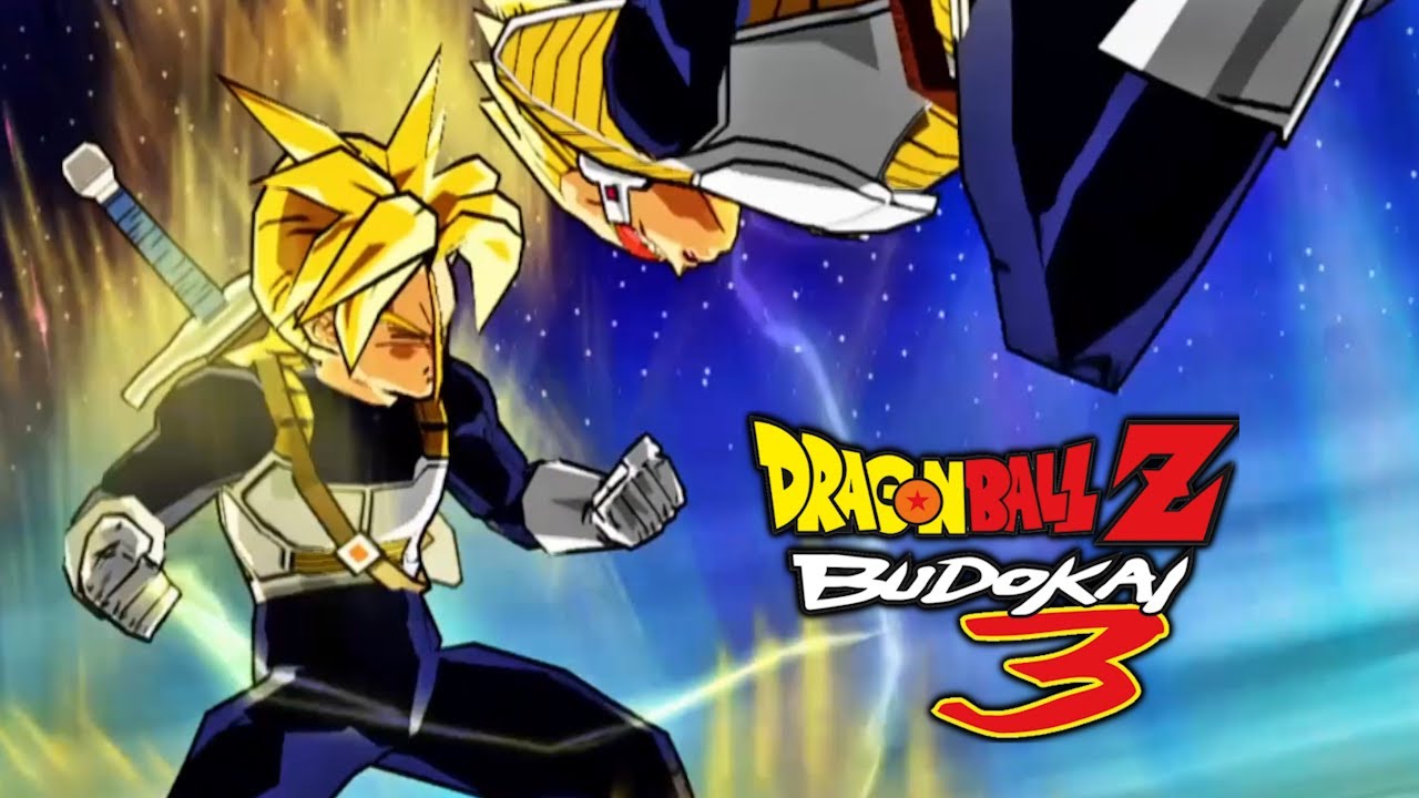 Dragon Ball Z Budokai 3 Vegeta (Saiyan Saga) vs Trunks (Armor ...
