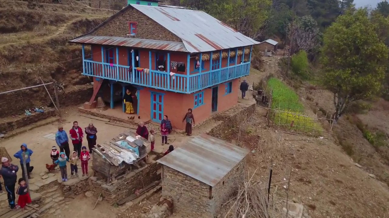 MUDHE, KHOTANG - mavic pro aerial footage - YouTube