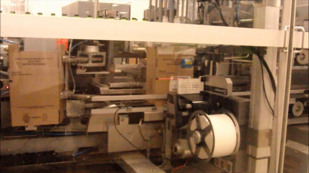 Autolabel print & apply labeling on boxes - YouTube