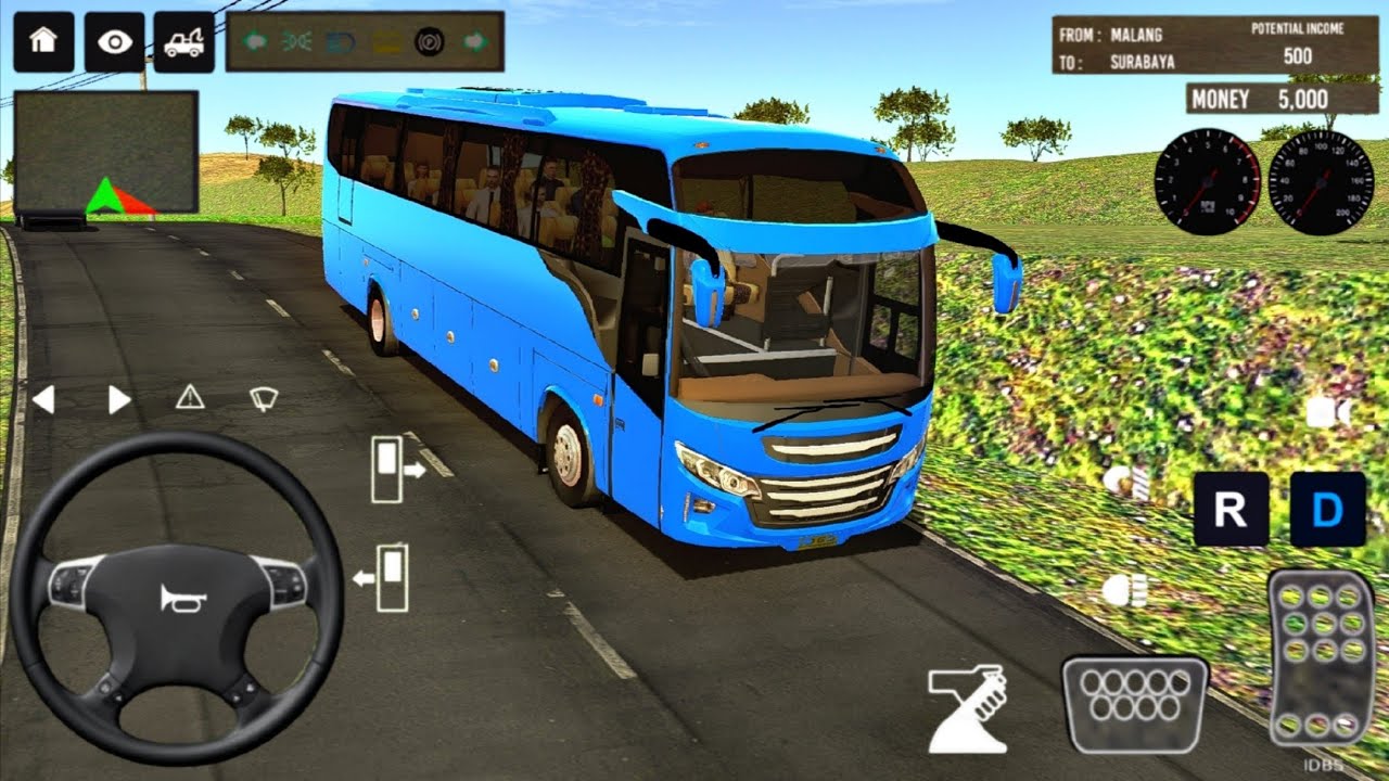 City Coach Bus Realistic Off-Road Driving 3D Game - Indonesia Bus ...