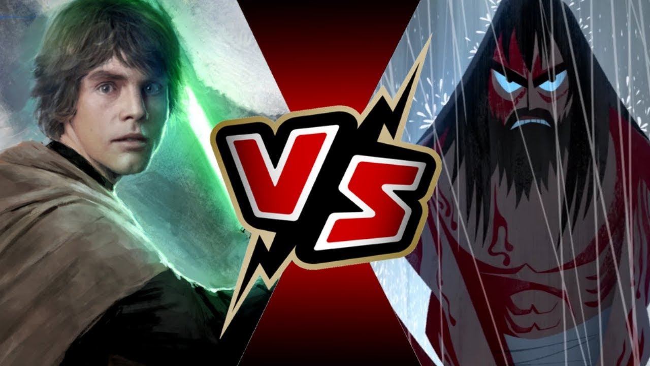 Luke Skywalker VS Samurai Jack | BATTLE ARENA - YouTube