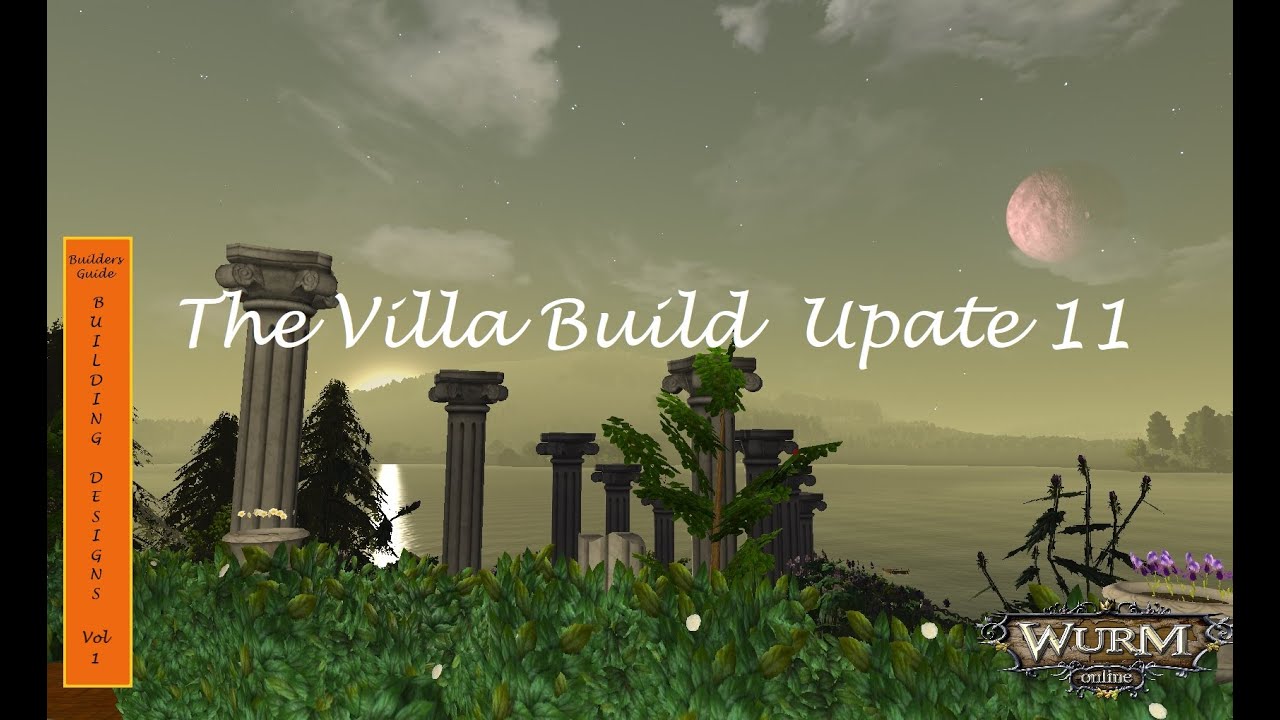 The Villa Build Update 11 Wurm Online - YouTube