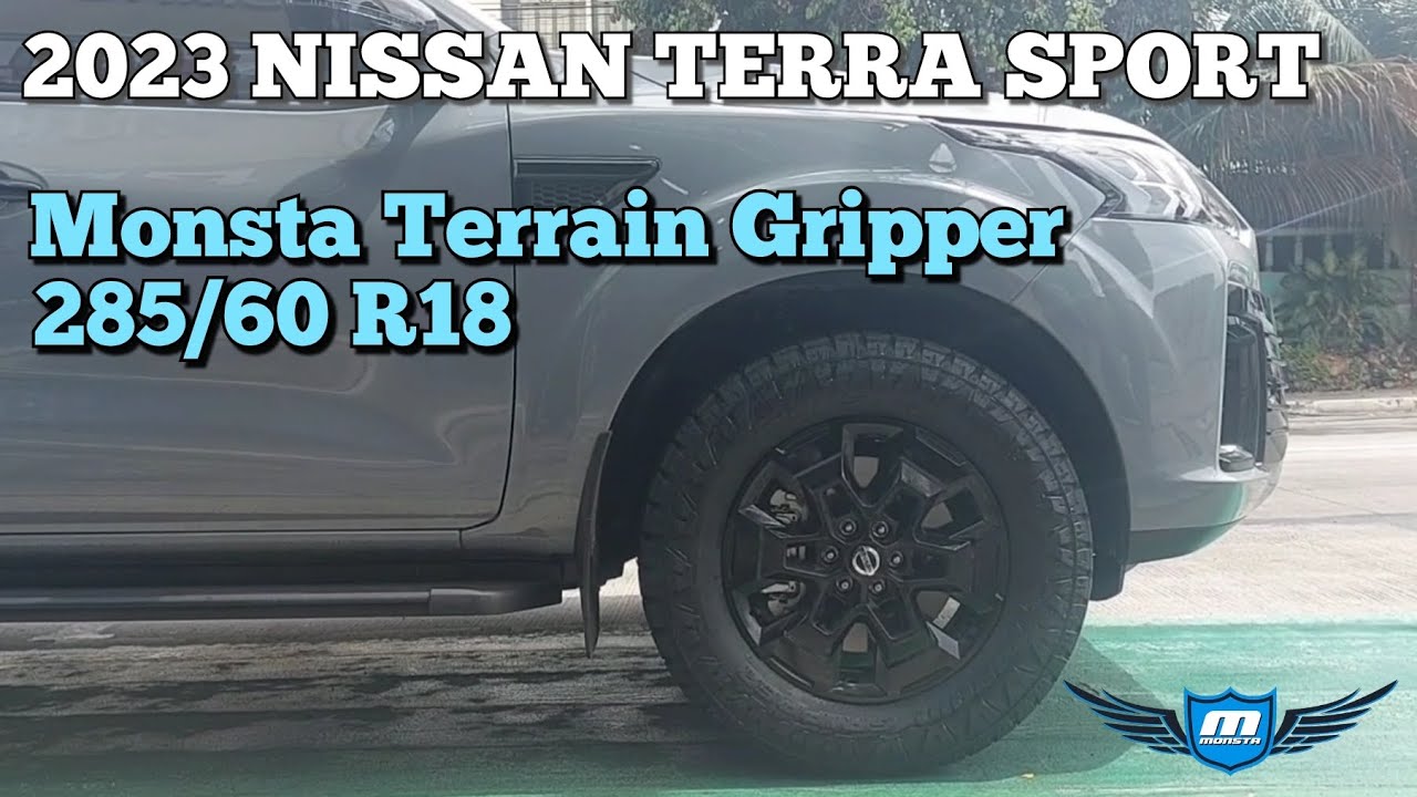 2023 Nissan Terra Sport on Monsta Terrain Gripper 285x60 R18 @ RNH Tire ...