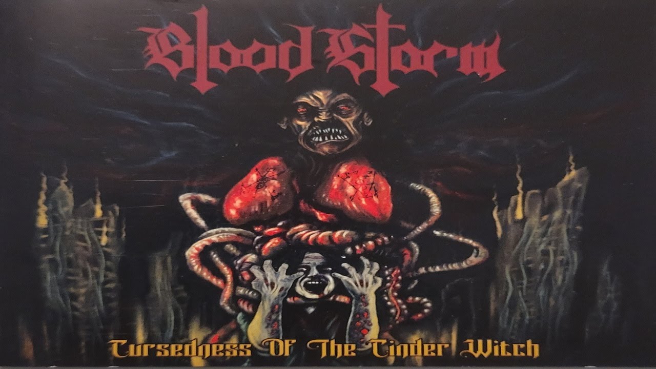 BLOOD STORM - Cursedness Of The Cinder Witch - full album 2022 - YouTube
