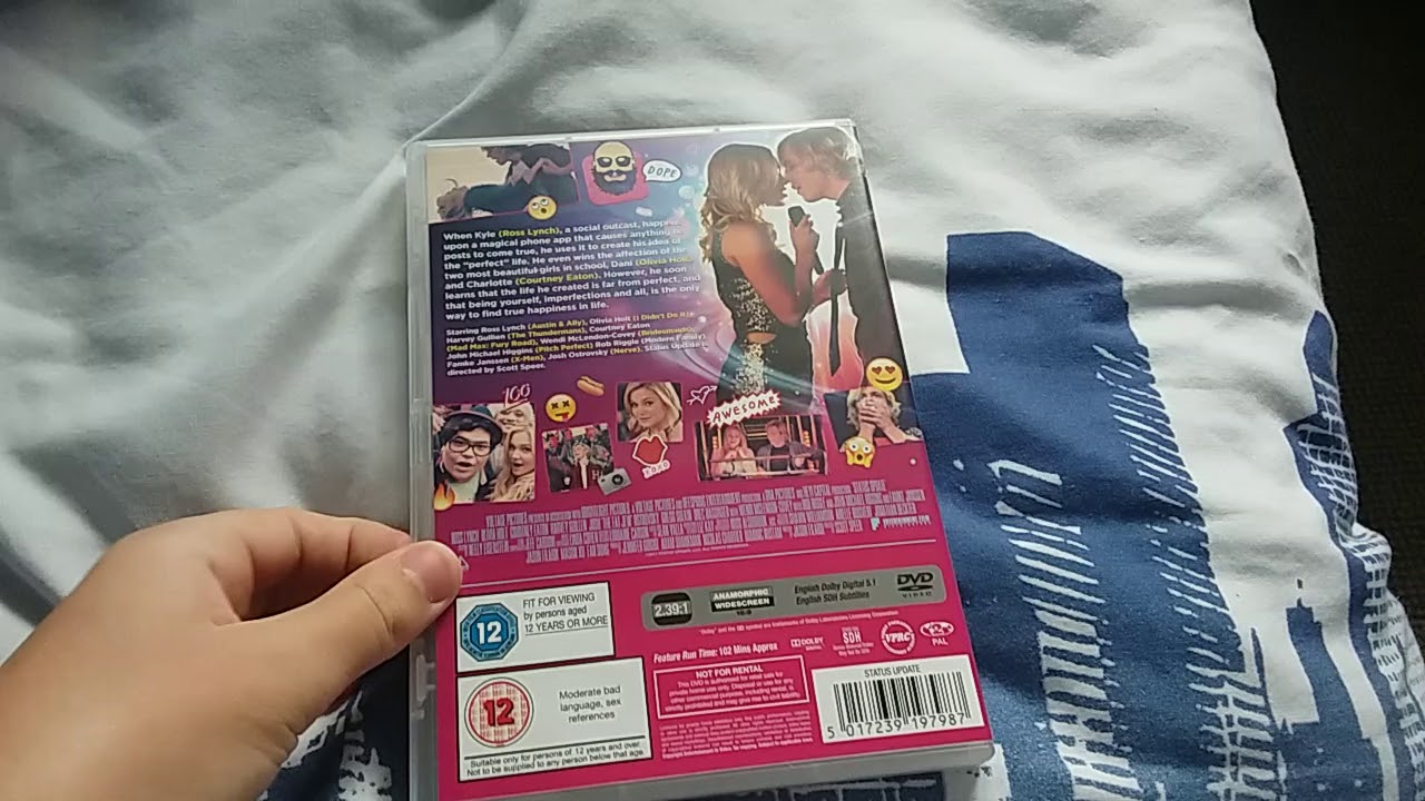 Status Update (UK) DVD Unboxing - YouTube