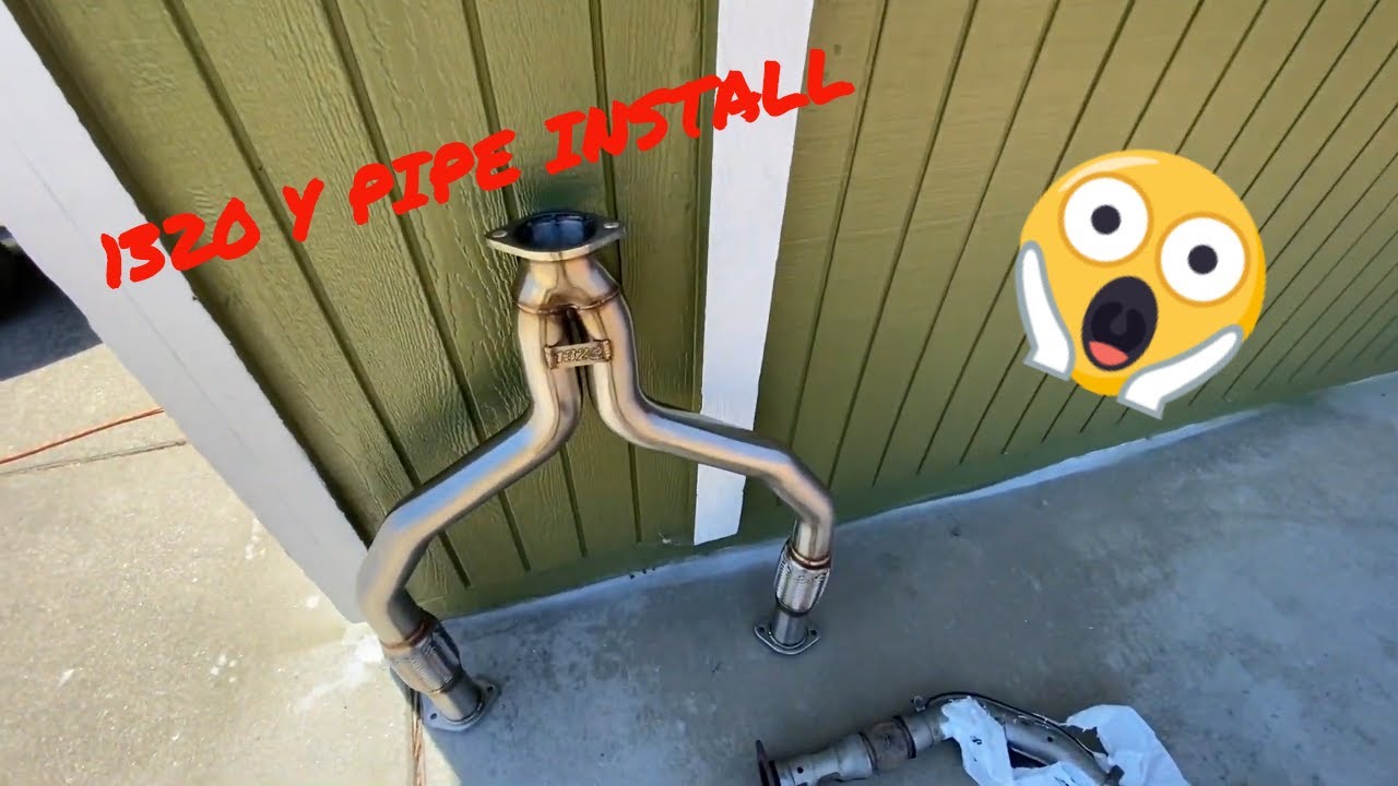 Installing A 1320 Performance Y Pipe On My G37s Coupe! - YouTube