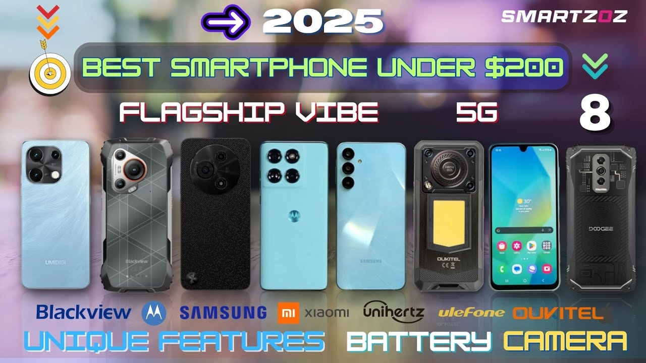 8 Best Phones Under $200 in 2025 - Epic Budget Picks with Flagship ...