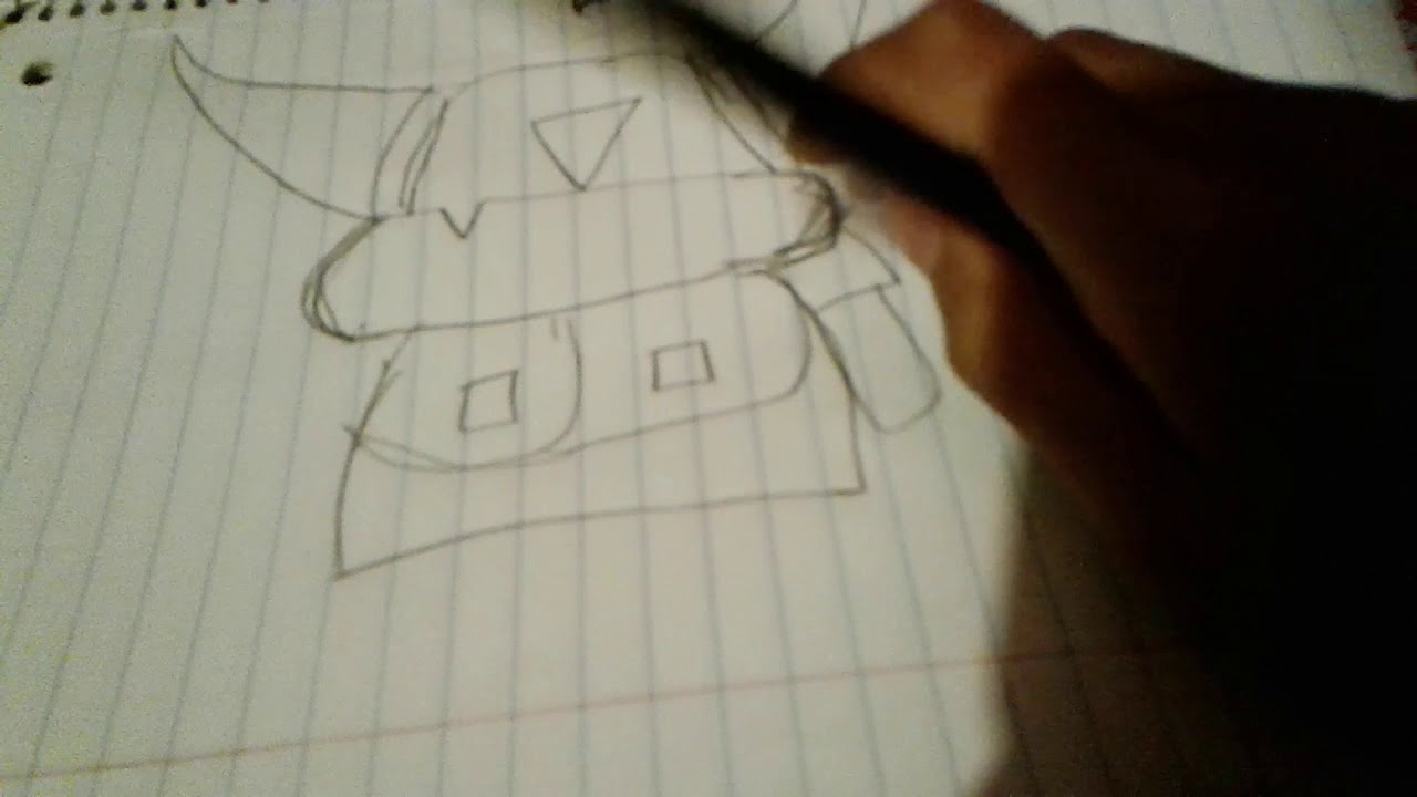 How-to Draw a mini pekka - YouTube