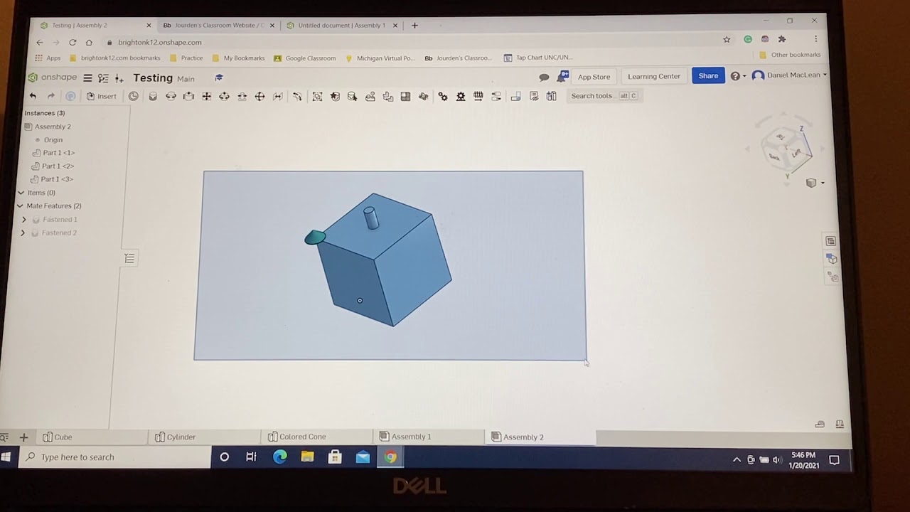 CAD Onshape Tutorial - Assembly and Imports - YouTube