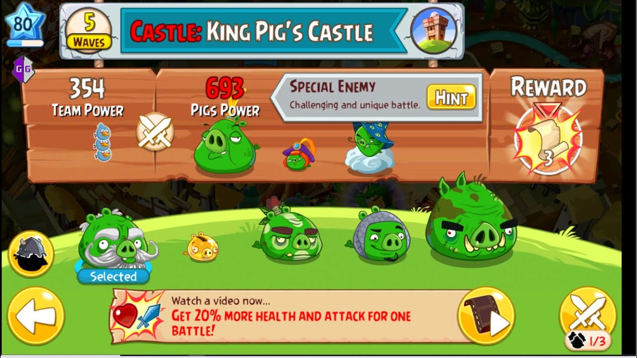 Angry birds epic playing as pigs script 1 + (LINK) - YouTube