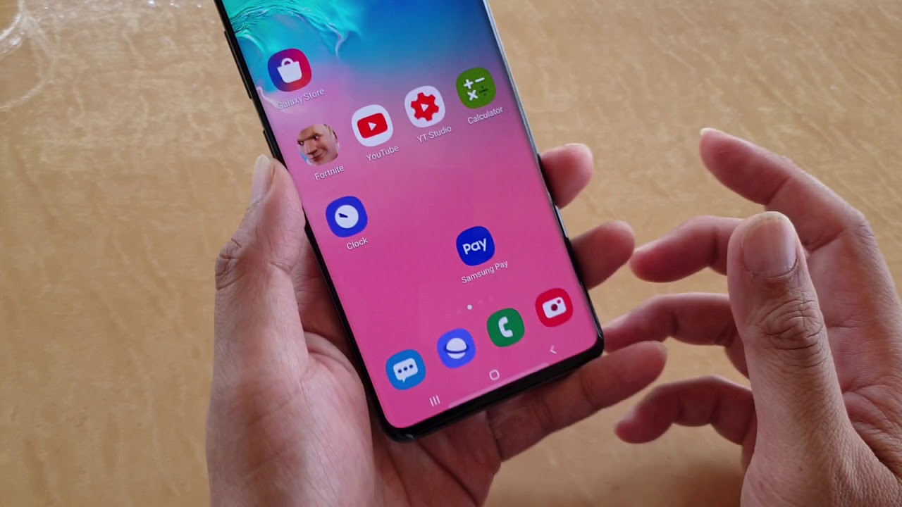 Samsung Galaxy S10 / S10+: How to Enhance Game Performance and Play ...