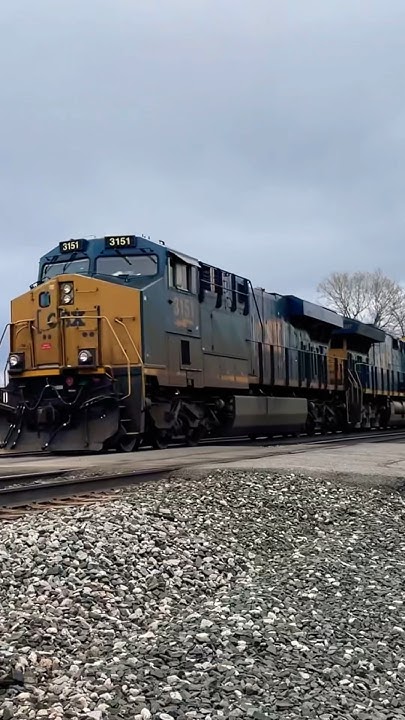 CSX 3151 & CSX 3307 - YouTube