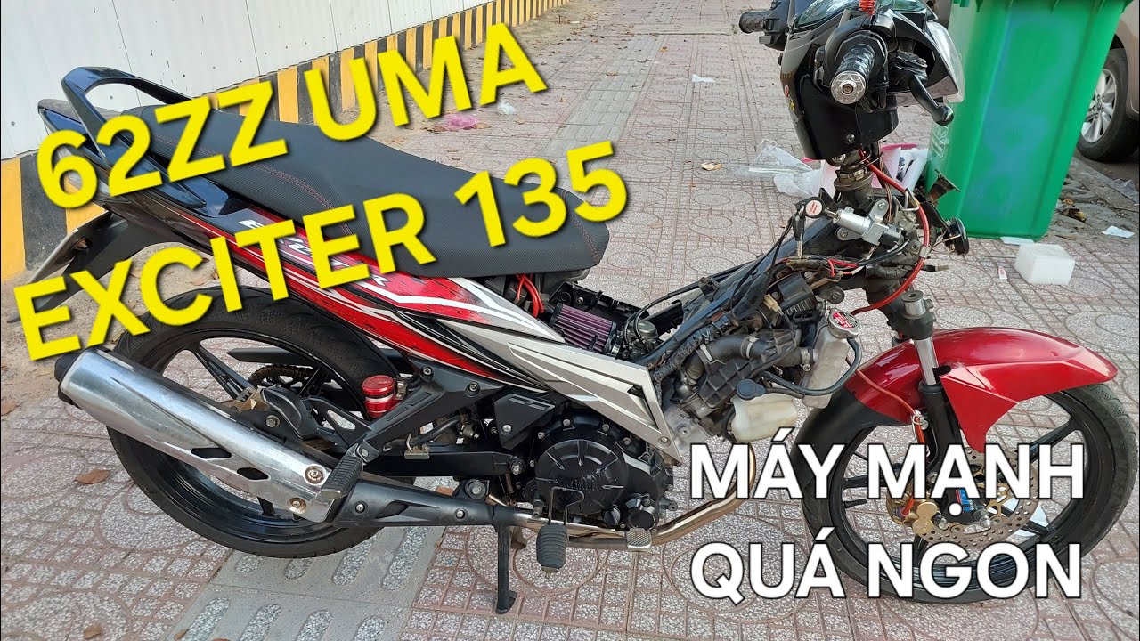 62ZZ UMA EXCITER 135 XE LỰC MẠNH ĐỒ UMA RACING BÁO GIÁ LÊN 62ZZ 65ZZ ...