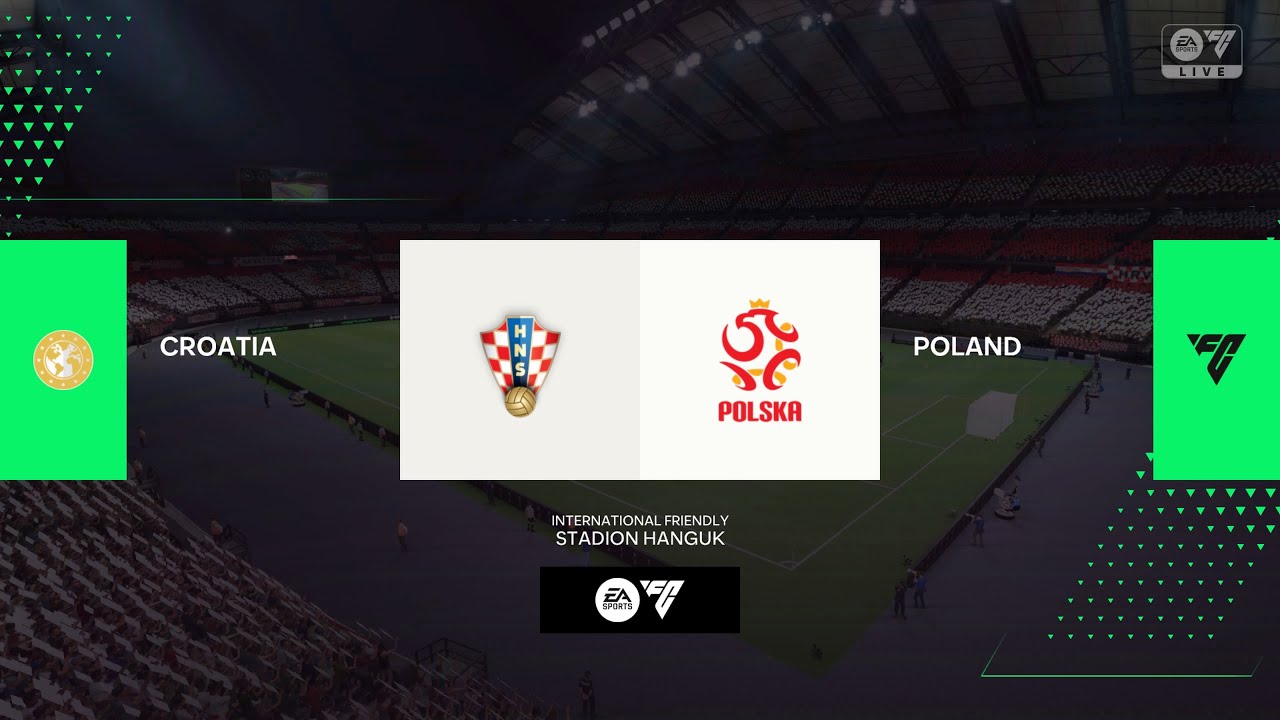Croatia vs Poland - UEFA Nations League - 8th September 2024 Full Match ...