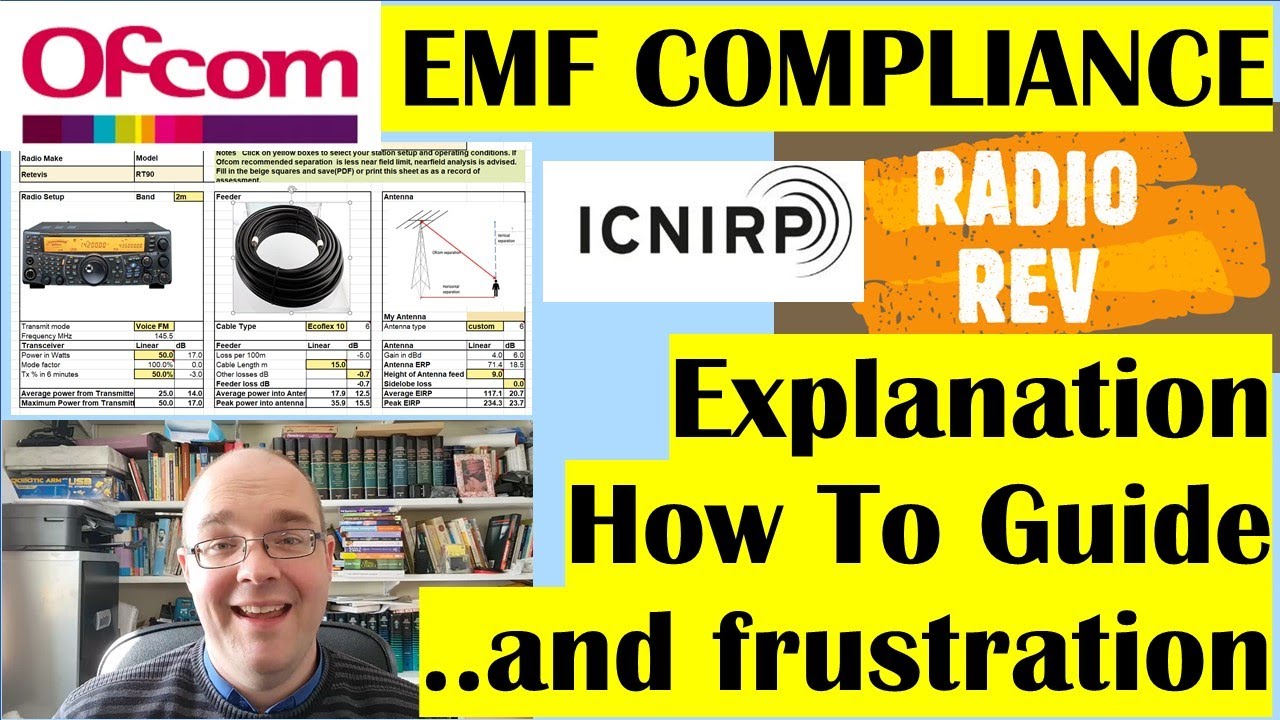 OFCOM EMF COMPLIANCE – HELP – How To Guide – Explanation - ..and ...