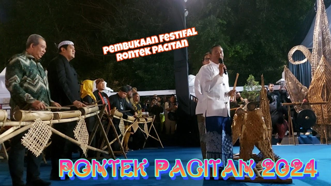 PEMBUKAAN RONTEK PACITAN 2024 OLEH BPK BUPATI - YouTube