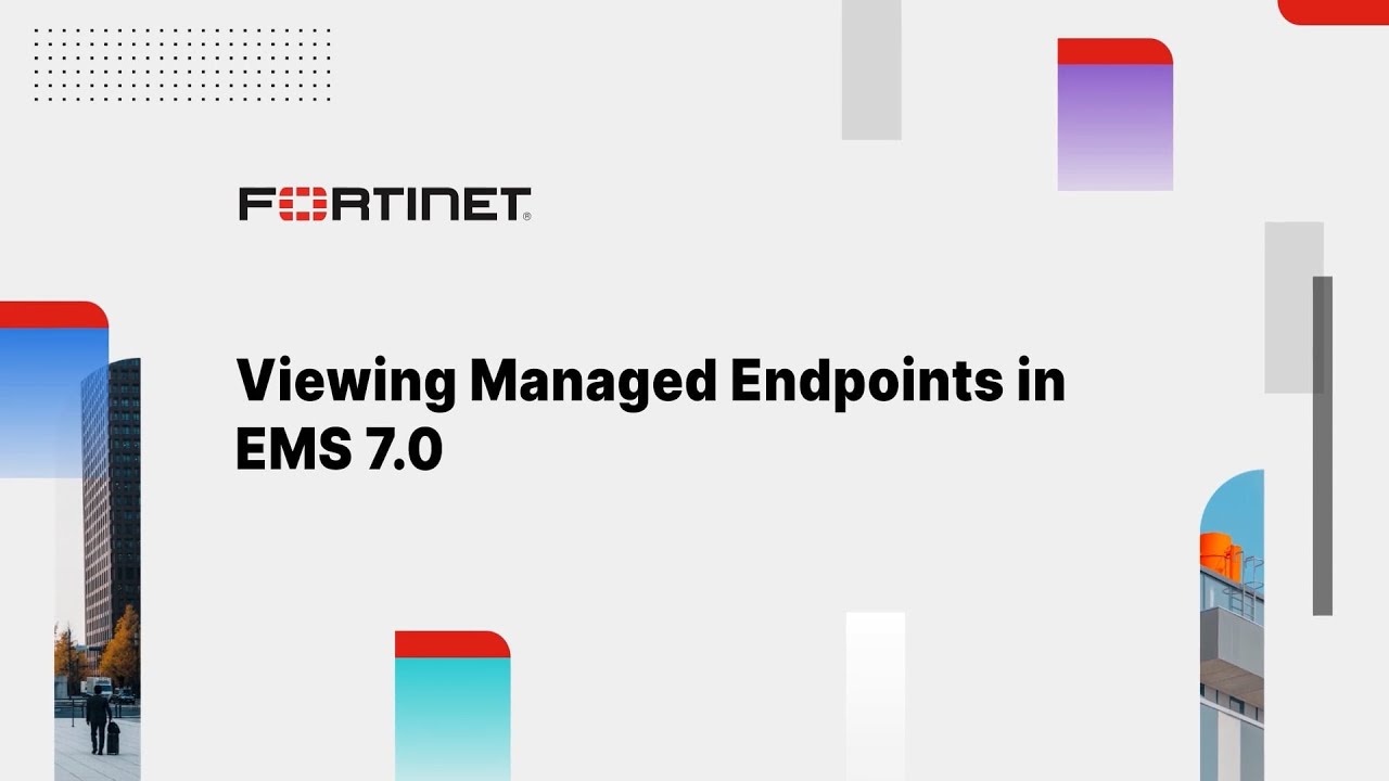 FortiClient EMS 7.0 - View Managed Endpoints - YouTube