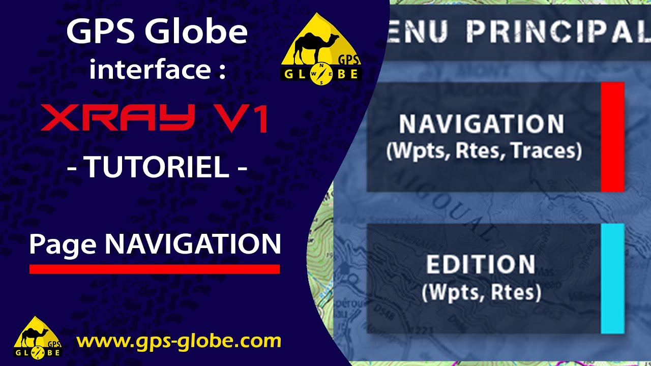 GPS GLOBE : Interface X-Ray Page Navigation - YouTube