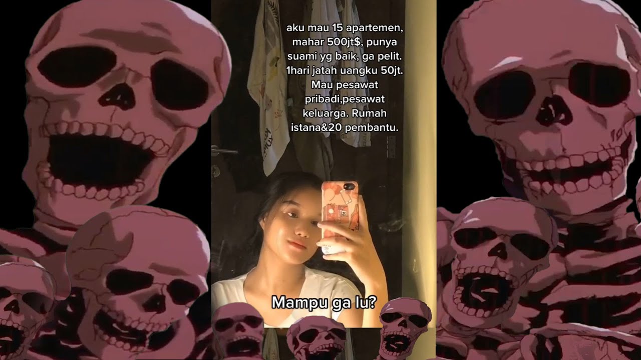 Skeleton Roasting Kelakuan Kaum Tiktok!! (Berserk Skeletons Roasting ...