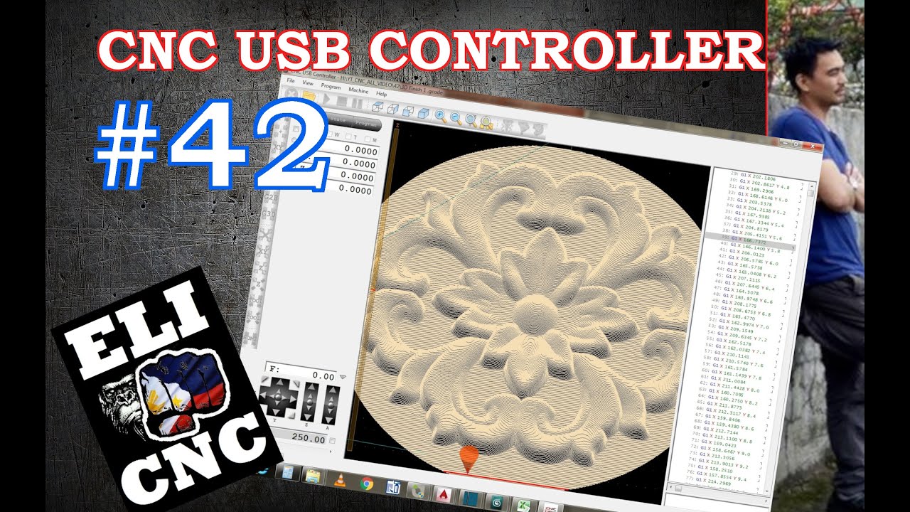 CNC VIDEO VLOG 850 / CNC MACHINING/CNC USB CONTROLLER ORNAMENT /COMPUTER NUMERIC CONTROL/FEB 21 ...
