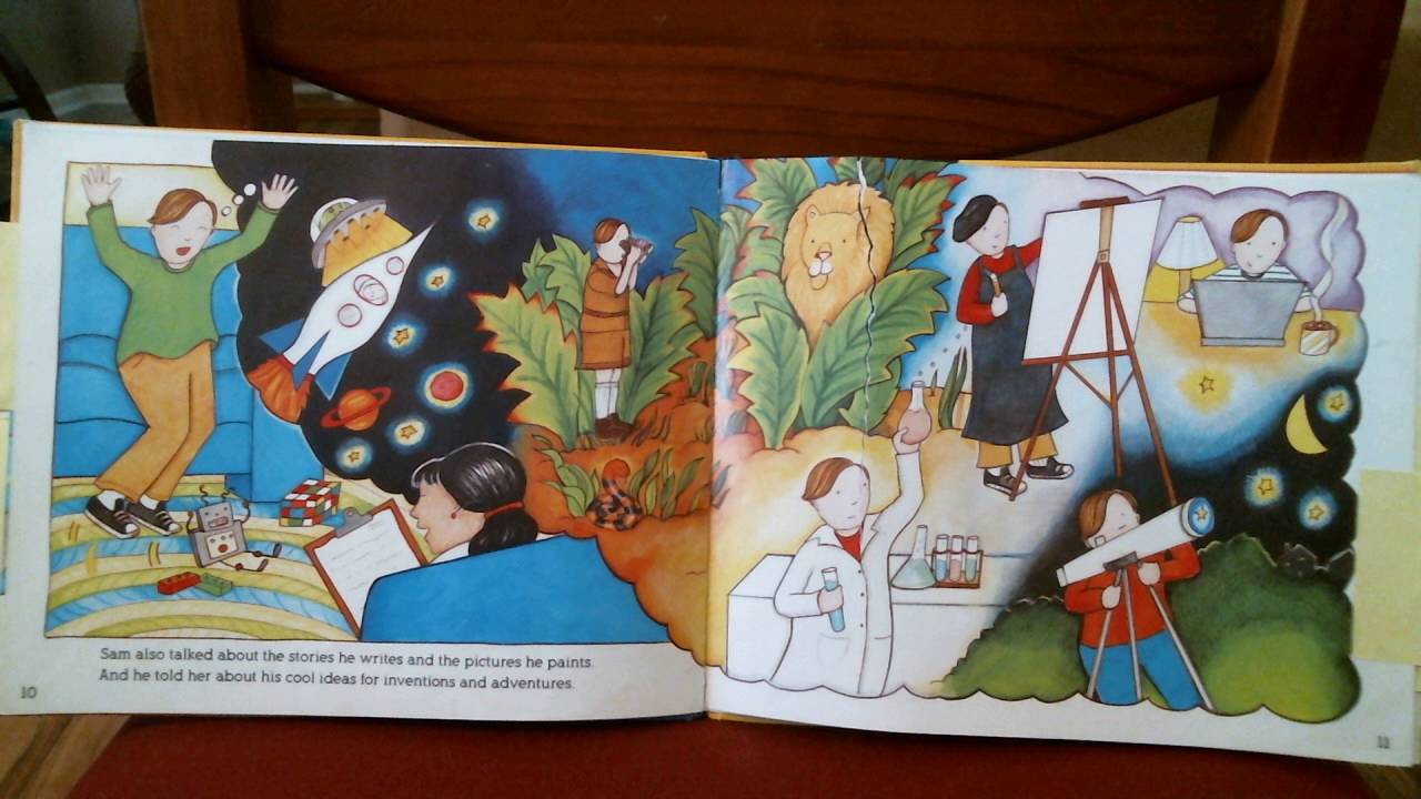 This Morning Sam Went to Mars by N. Carlson - YouTube