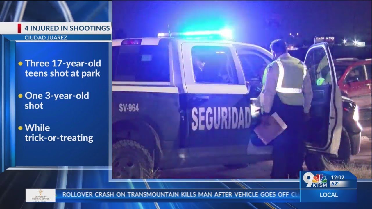 Shootings in Juarez injured 3 teens on Halloween night - YouTube