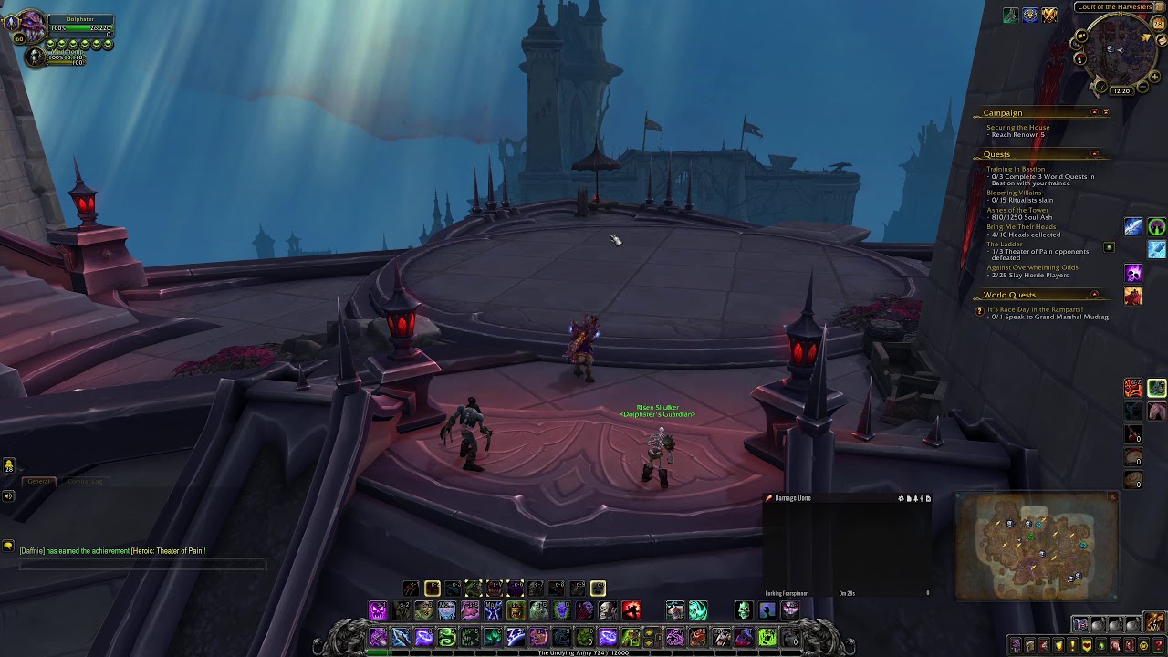 Stylish Black Parasol Revendreth Toy item WoW Shadowlands - YouTube